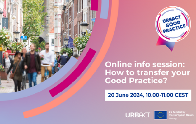 Online info session: How to transfer your Good Practice? | urbact.eu